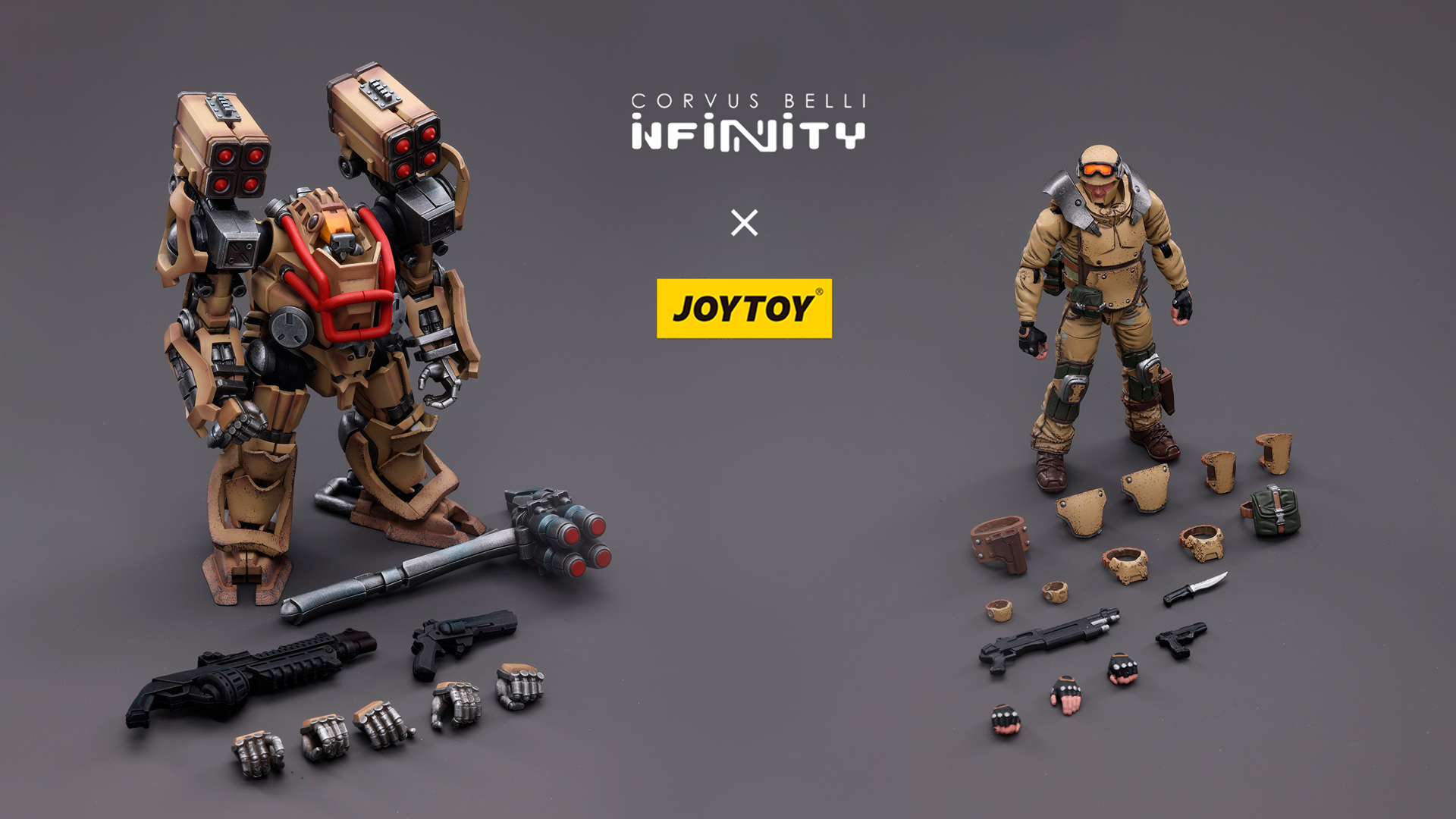 Joytoy JoyToy Warhammer 40K Imperial Fists Breacher Graviton Gun 1/18